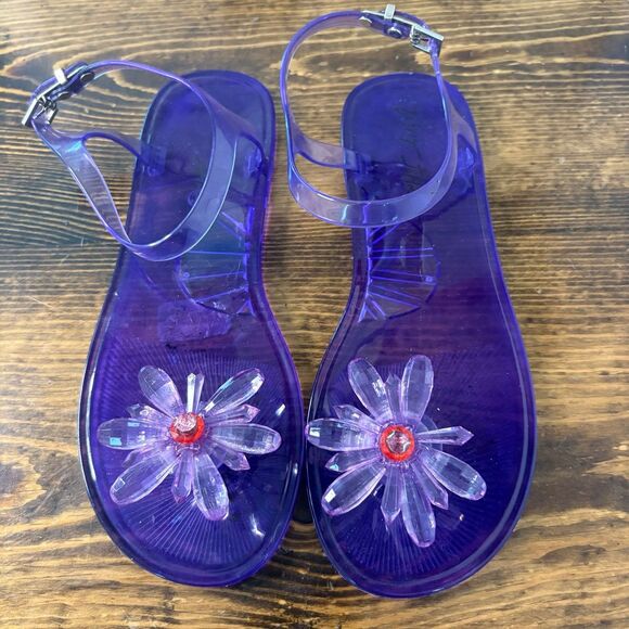 Betsey Johnson | Shoes | Betsy Johnson Purple Sandals Size 8 | Poshmark